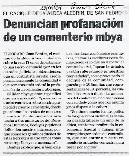 ASOCIACION CIVIL HAKARANDA: Recorte Periodístico: