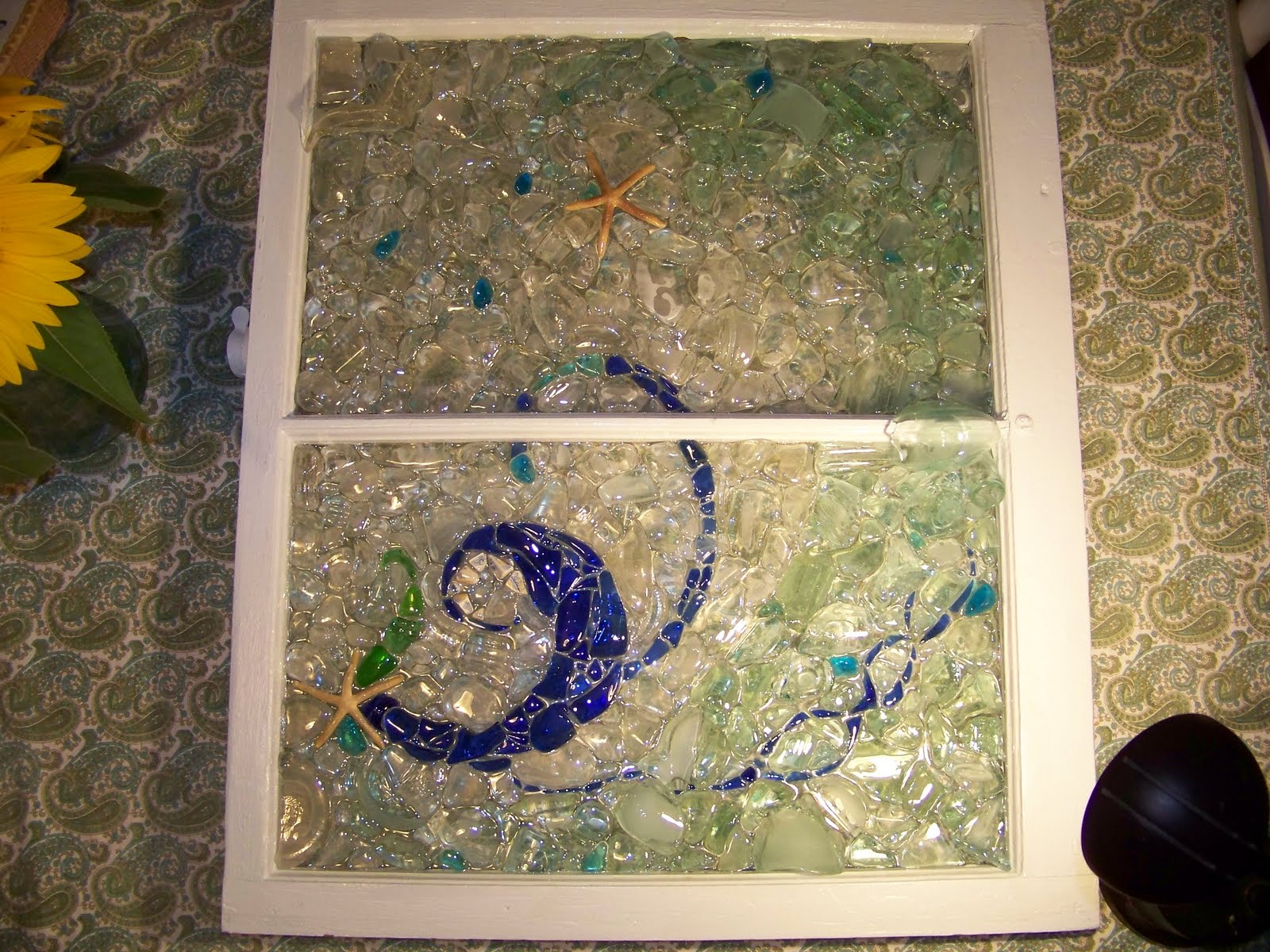 Scarborough Seashells A New Sea Glass Window