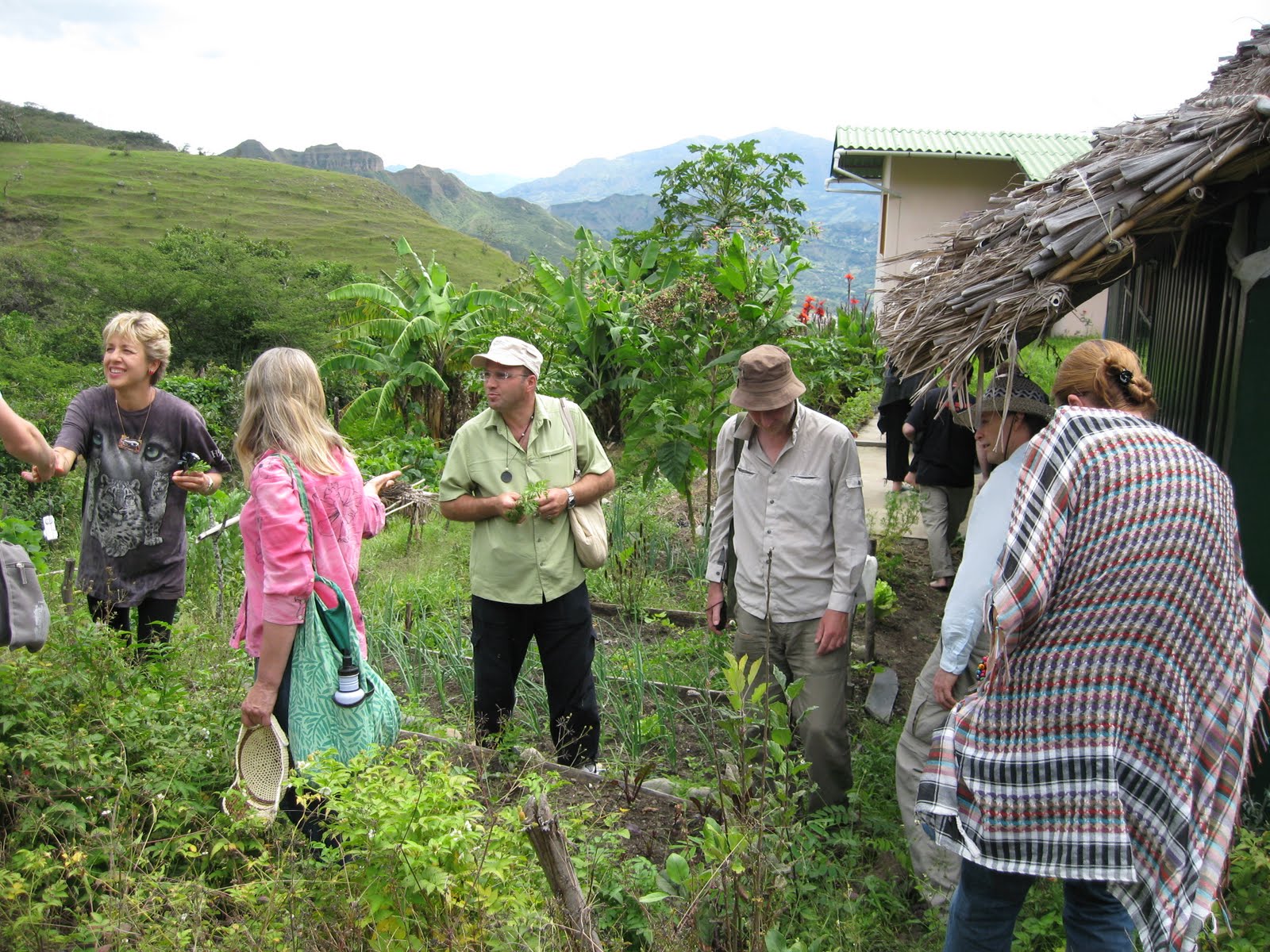 David's Travel to Ecuador: Touring of local bio-diverse farm