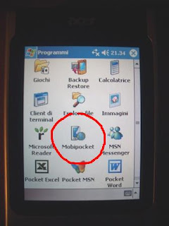 Ariano Geta: Guida a Mobipocket - parte 2