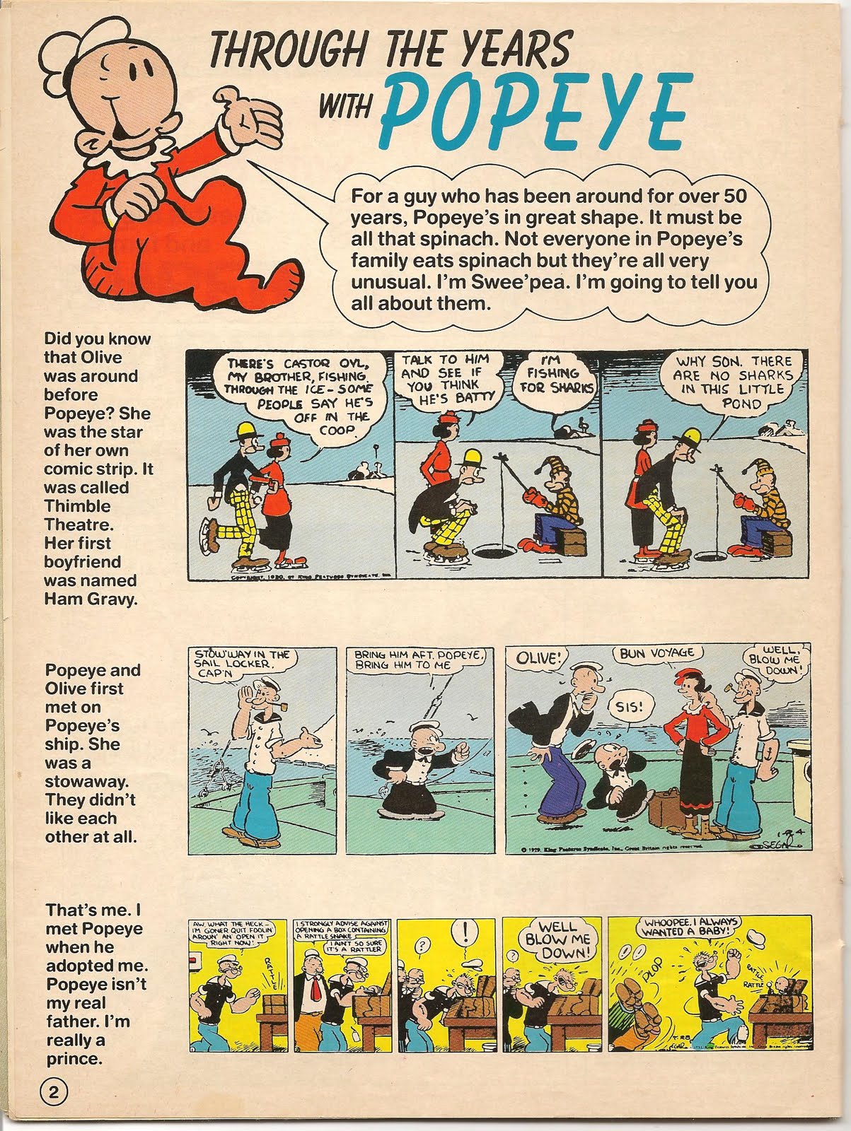 A view from a Goon: Popeye gets Electric!
