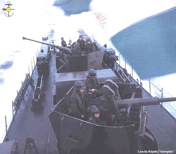 Desarrollo y Defensa: Lancha rapida LÜRSSEN (Argentina)