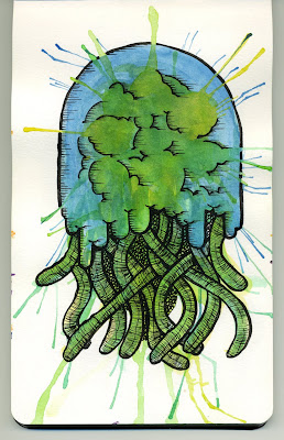 Jelly Clouds: Jelly Cloud Ocean Algae Explosion