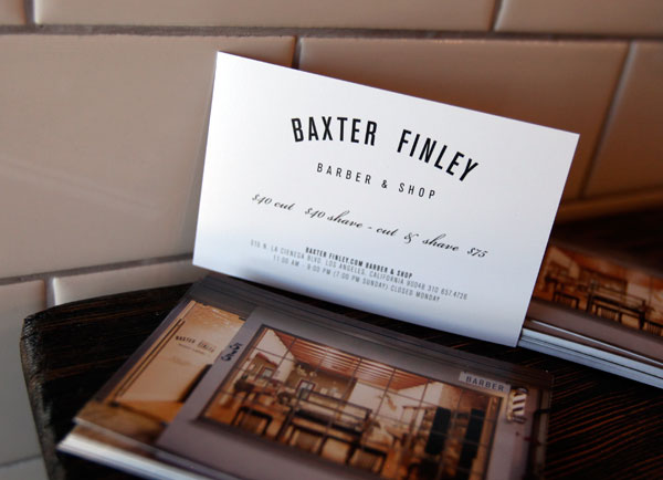 - OAO -: BAXTER FINLEY BARBER SHOP.