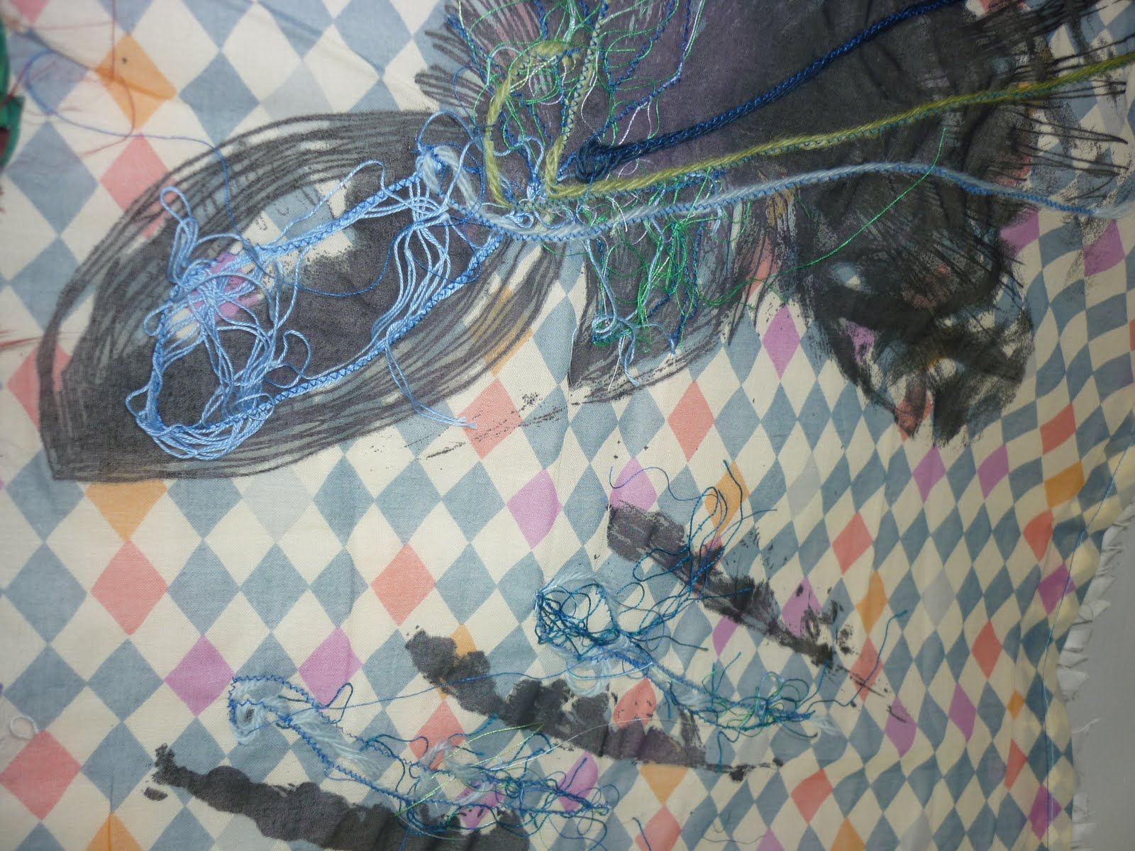 Jessica Shoemack: STROUD TEXTILE FESTIVAL - Work influenced by visit to ...