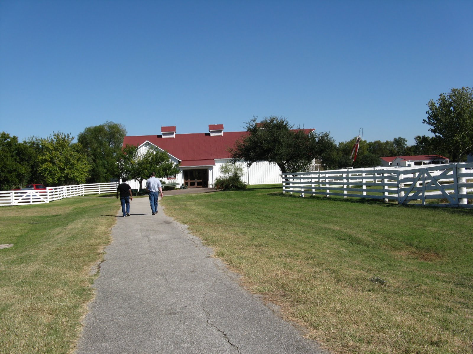 Houston_TX: Front entrance David's Ranch