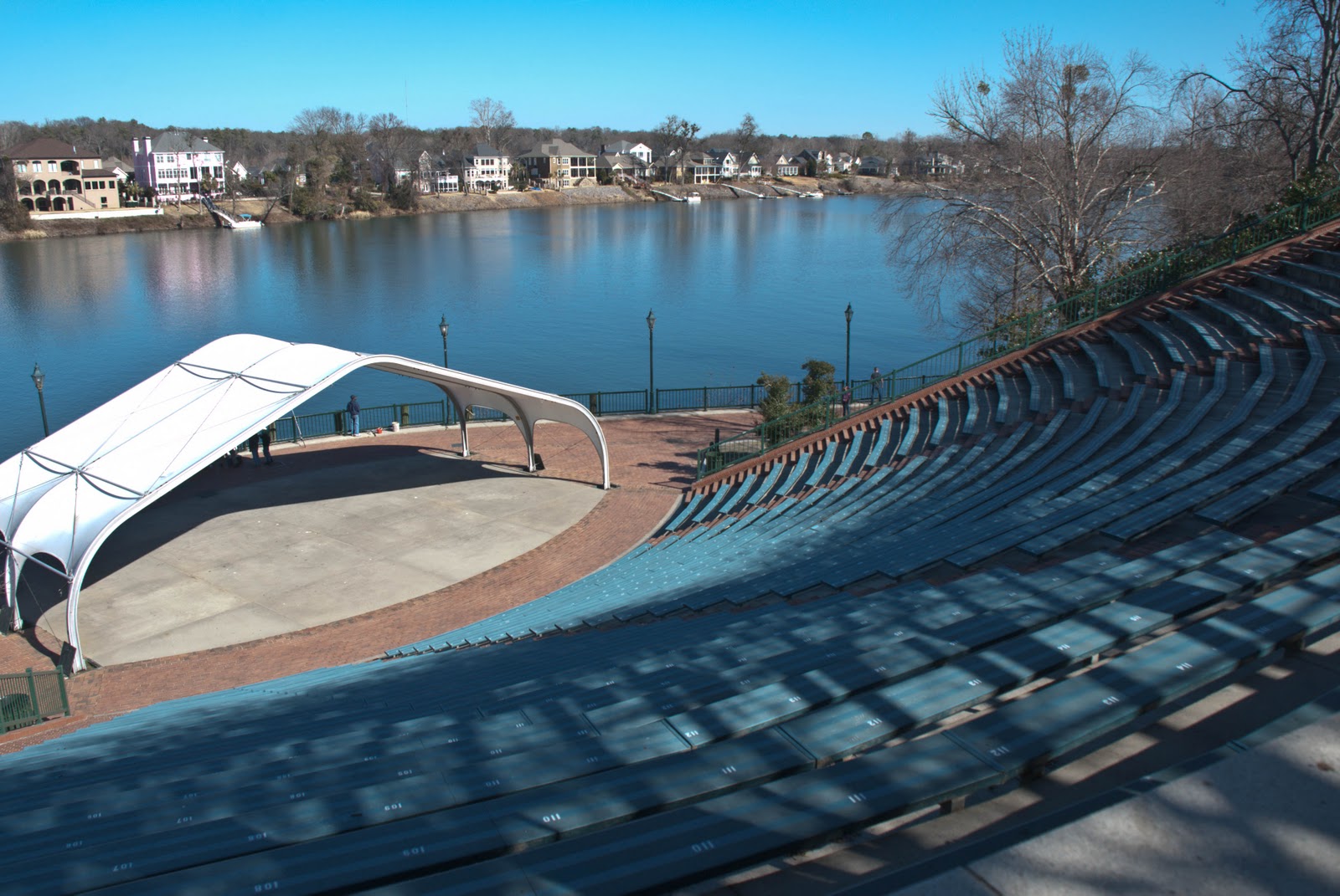 Augusta Georgia Daily Photo: Colonnade on the Savannah River