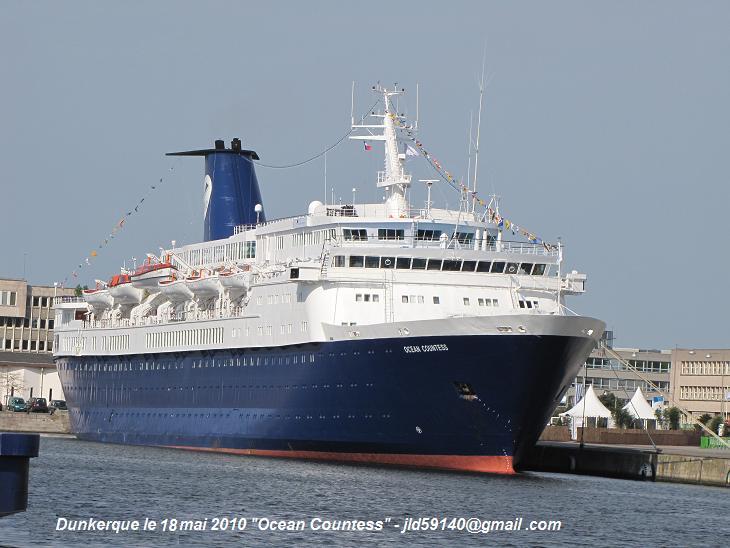Dunkerquois sur mer et sur terre: 18 mai 2010, le paquebot de croisière ...