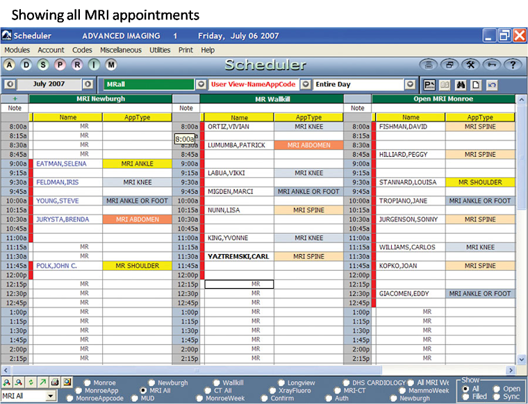 RADIOLOGY INFORMATION SYSTEM: MedicsRIS Workflow