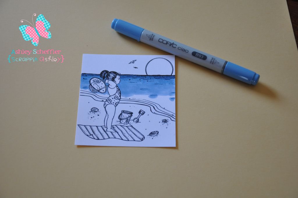 Scrappin Ashley: Copic Tutorial--Ocean/Water