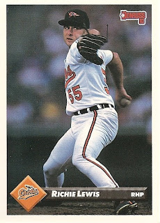 Orioles Card "O" the Day: Richie Lewis, 1993 Donruss #265