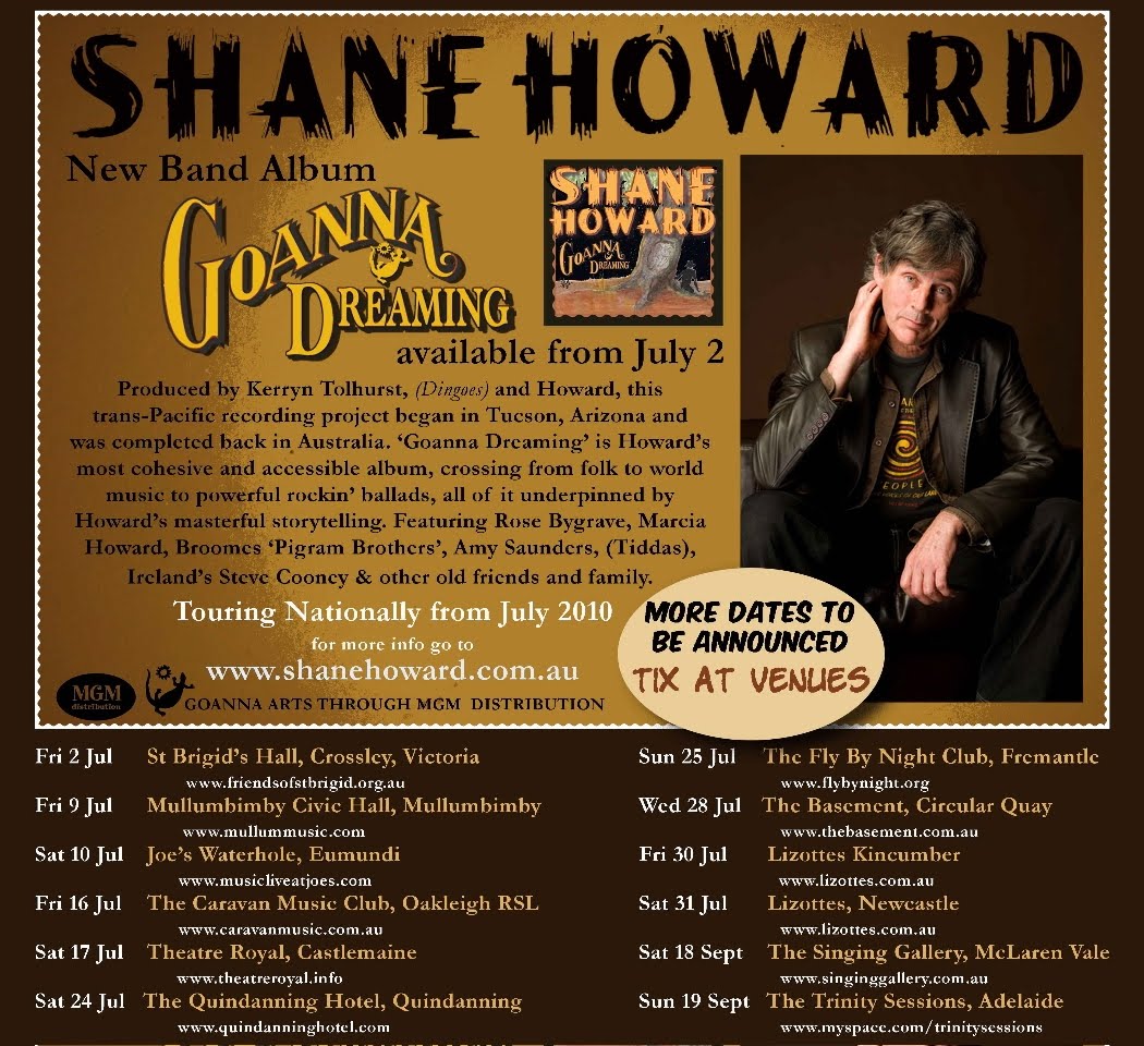 servethepeople: Shane Howard sings of the "Black Eureka"