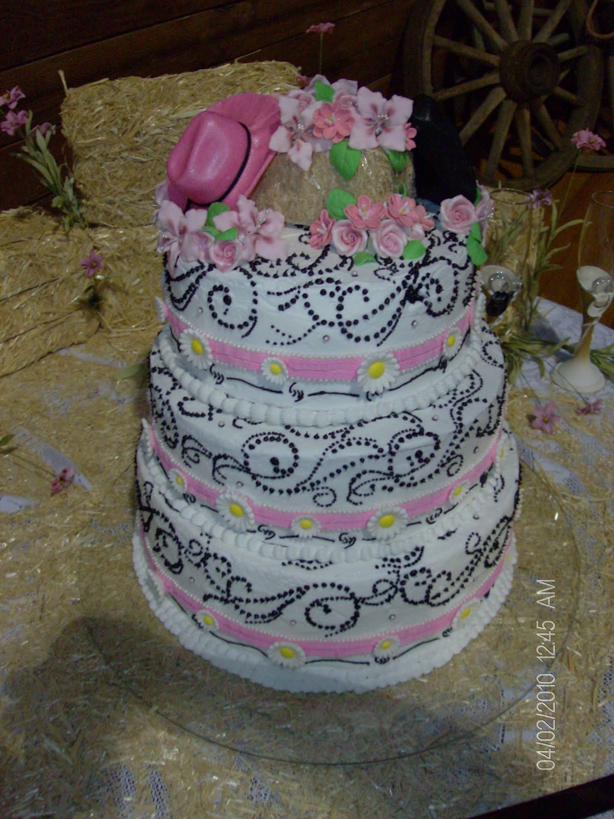 Deelish Treats: Country Style Wedding Cake / Part 1