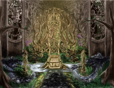 Fredson Laguna: Nature Goddess' Throne room