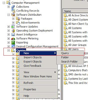 Hybrid Cloud: Part 119:- Create Query within sccm