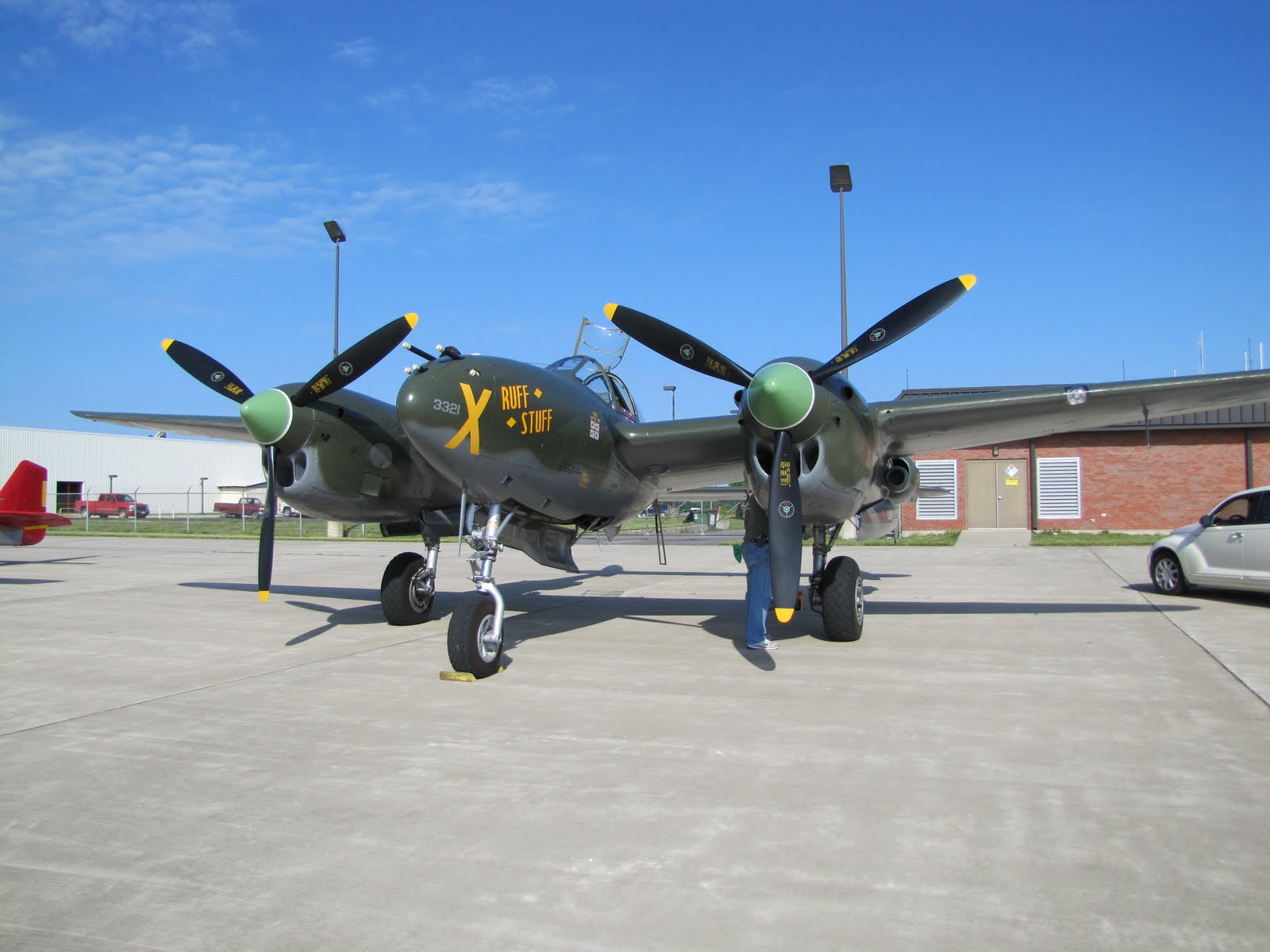 The Aero Experience: P-38 Lightning "Ruff Stuff" at Salute to Veterans ...