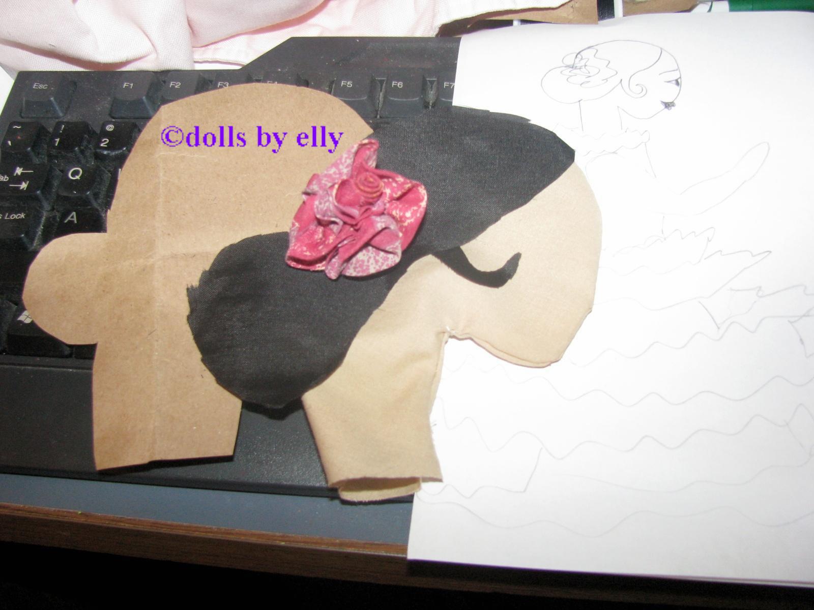 dolls by Elly: flamenco dancer project