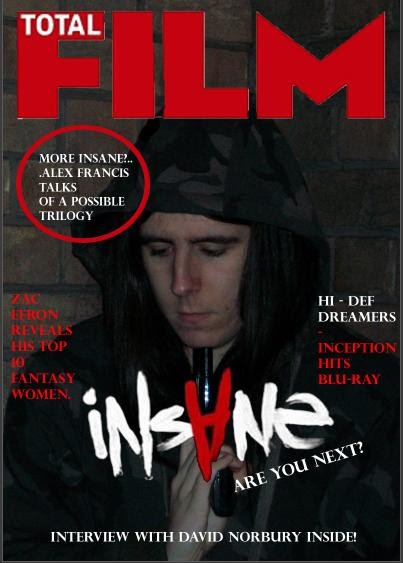 A Level Media Coursework: Magazine cover - INSANE