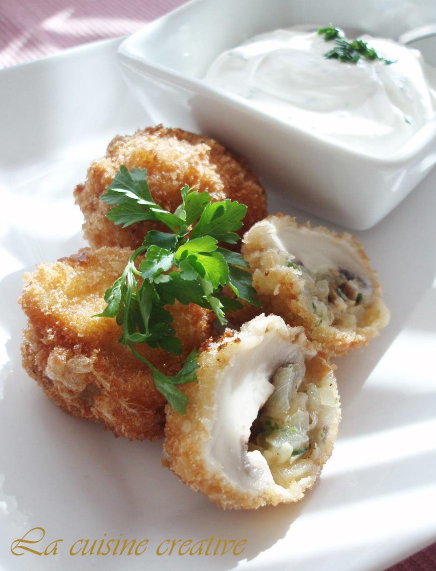 La cuisine creative: Pohovane pecurke