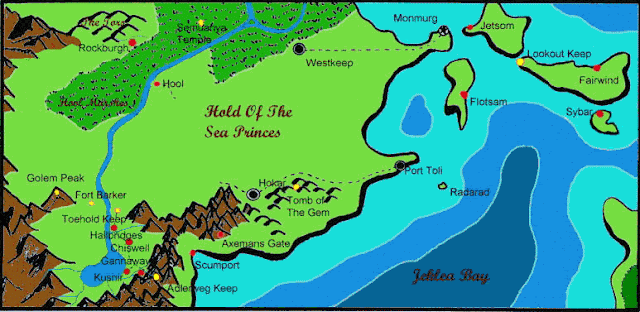 Maps of Greyhawk: Misc Maps