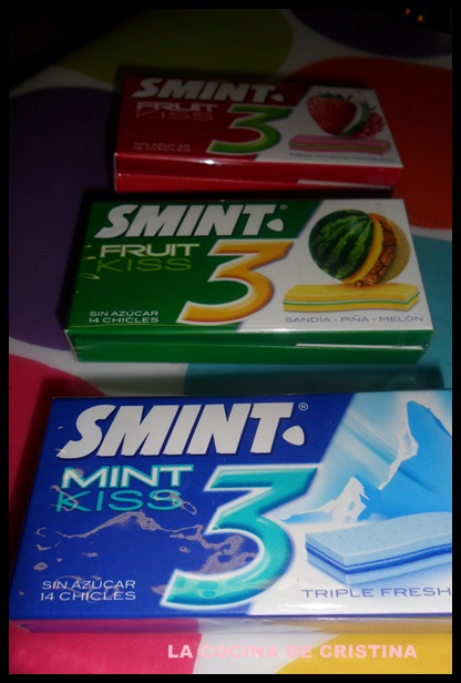 la cocina de cristina: SMINT FRUIT KISS 3 Y PEQUEÑO SORTEO