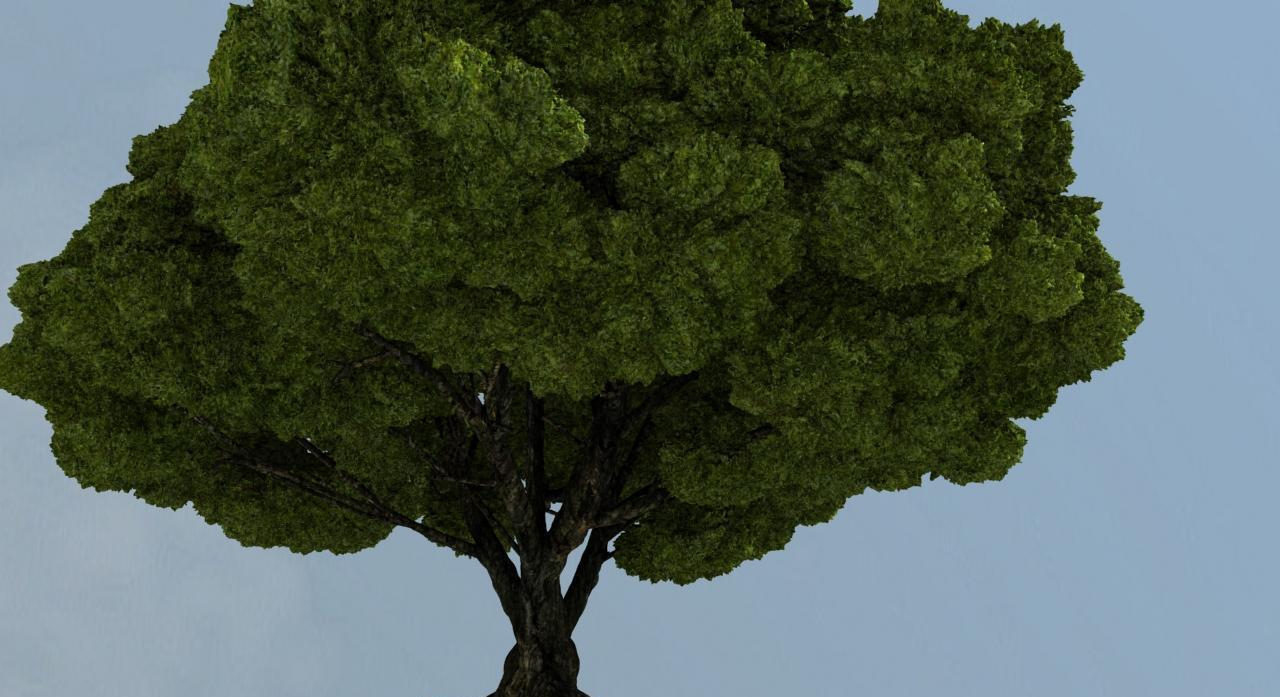 Procedural World: A Voxel Tree