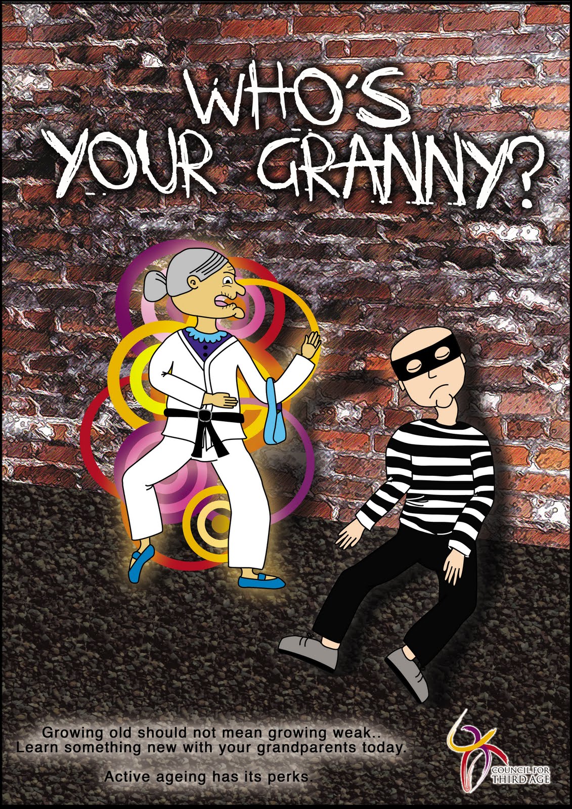 Nisha's Canvas: Assignment 4 - Active Ageing Poster Design