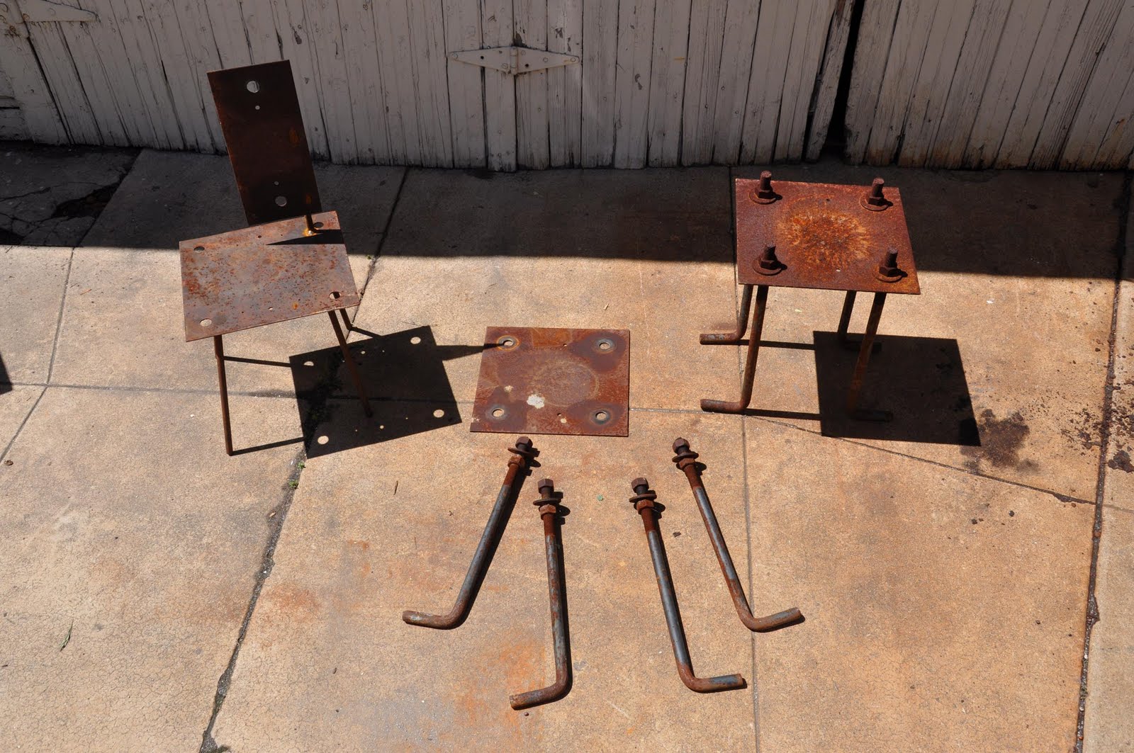 Creatures of Prometheus: Light Weekend Welding: Baseplates and Barstools