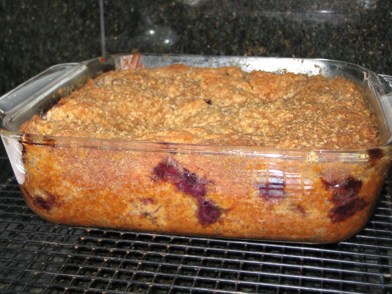 Rosanna's Kitchen: Blueberry Streusel Cobbler