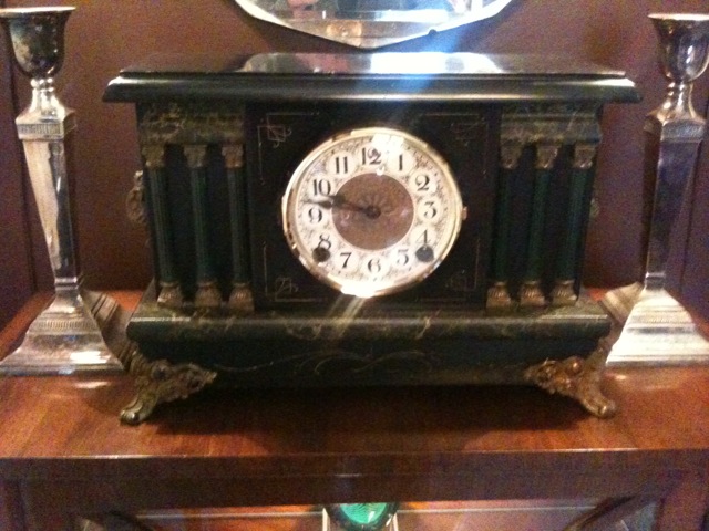 Stalking the Belle Époque: Object of the Day: An Antique Sessions Clock