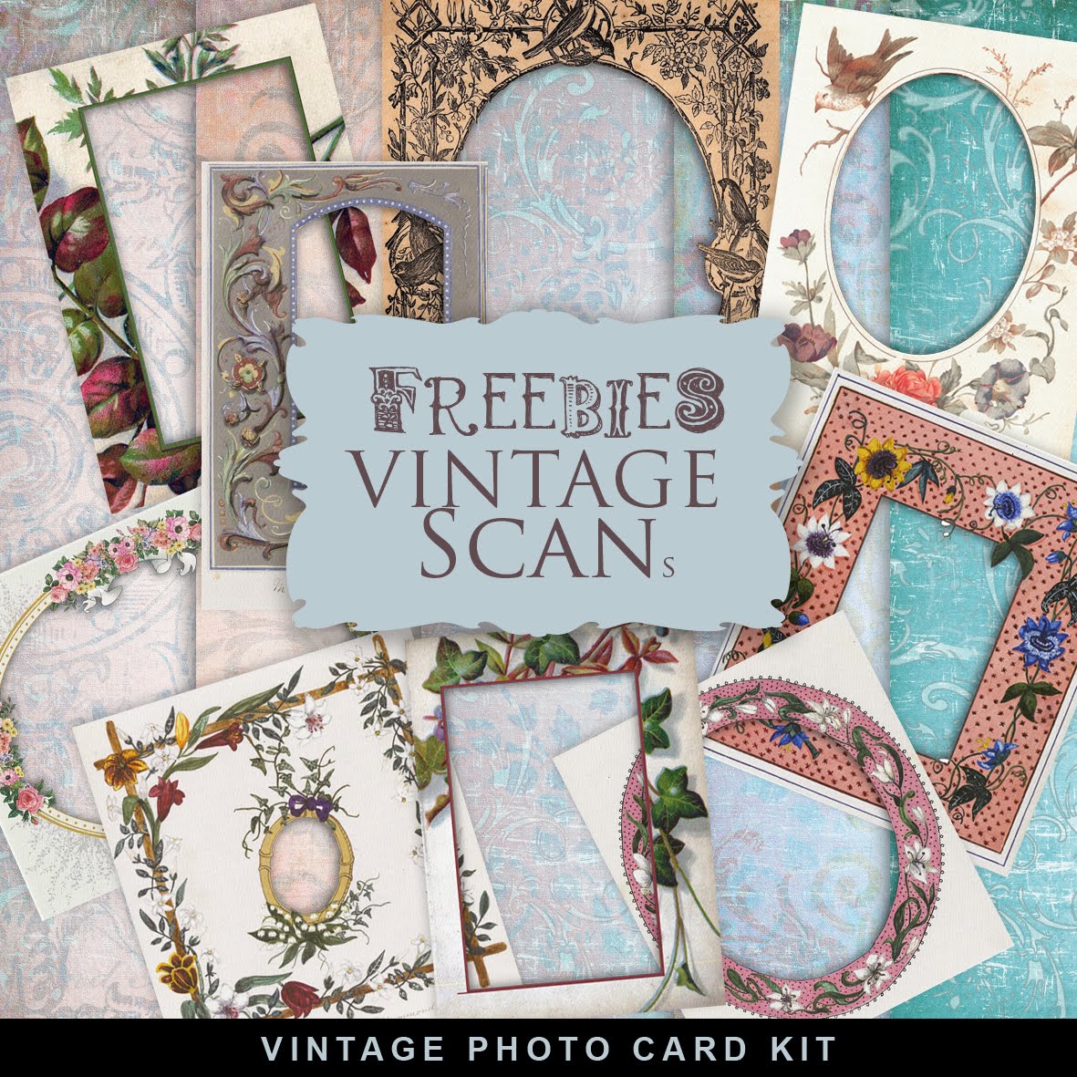 Freebies Vintage Kit (2 parts):Far Far Hill - Free database of digital ...