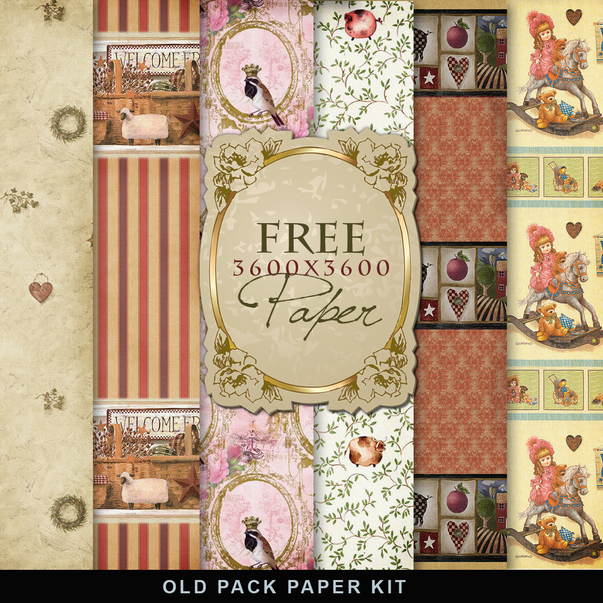 Freebies Old Pack Paper:Far Far Hill - Free database of digital ...