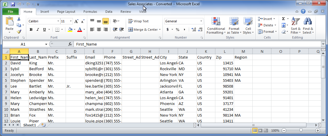 Bekwam Blog Collapsing Columns In Excel Handling Empty Values With A Talend Tmap