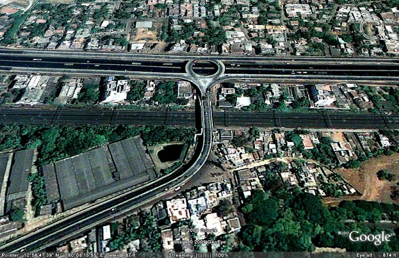 Its All about Fun!: Google Earth :: Chennai Flyovers