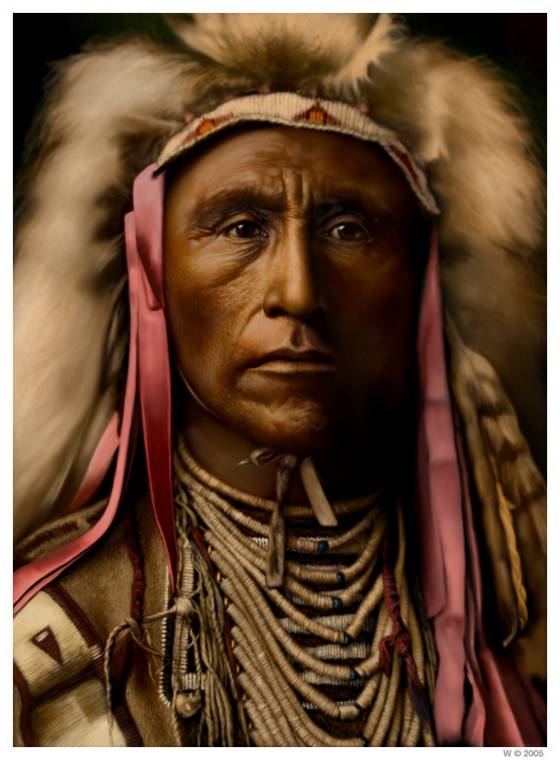 VENUREDDYB4U: Colorized Native Americans Old Photo Collection.