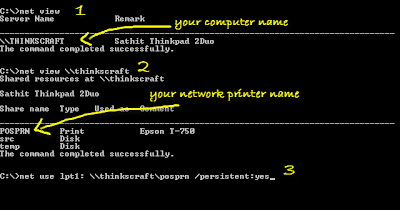 My DOS Accounting: DOS printing with USB printer