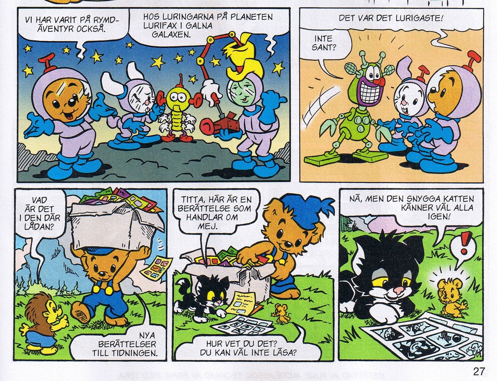 LIVSGLÄDJE: Seriehyllan: Bamse, nr 500