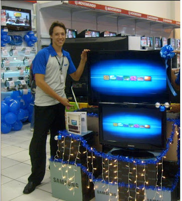 Promotor Samsung CE: Parabens, Parabens Hoje é o Seu Dia