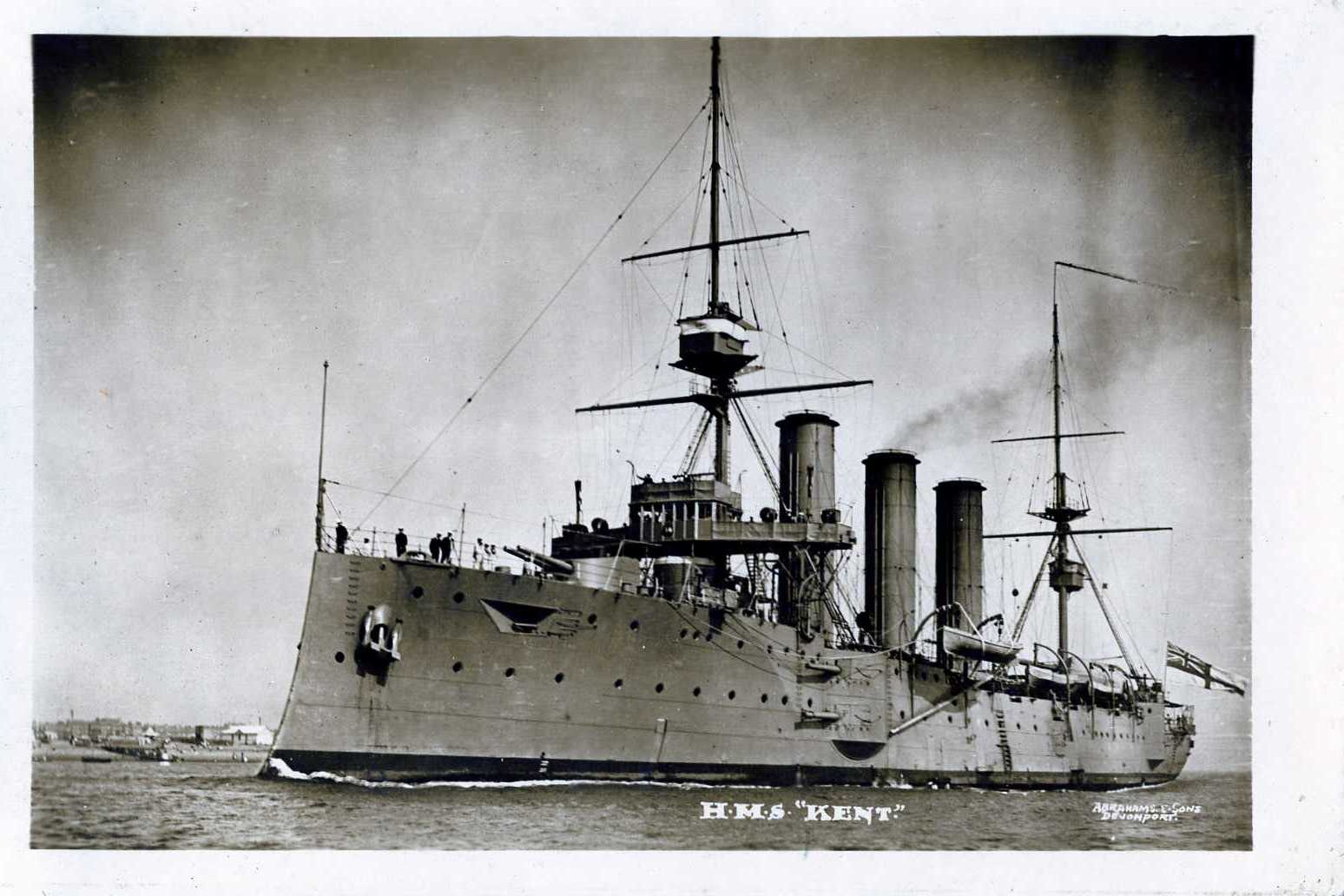 HMS Kent 1914-1918: 9/26/10 - 10/3/10