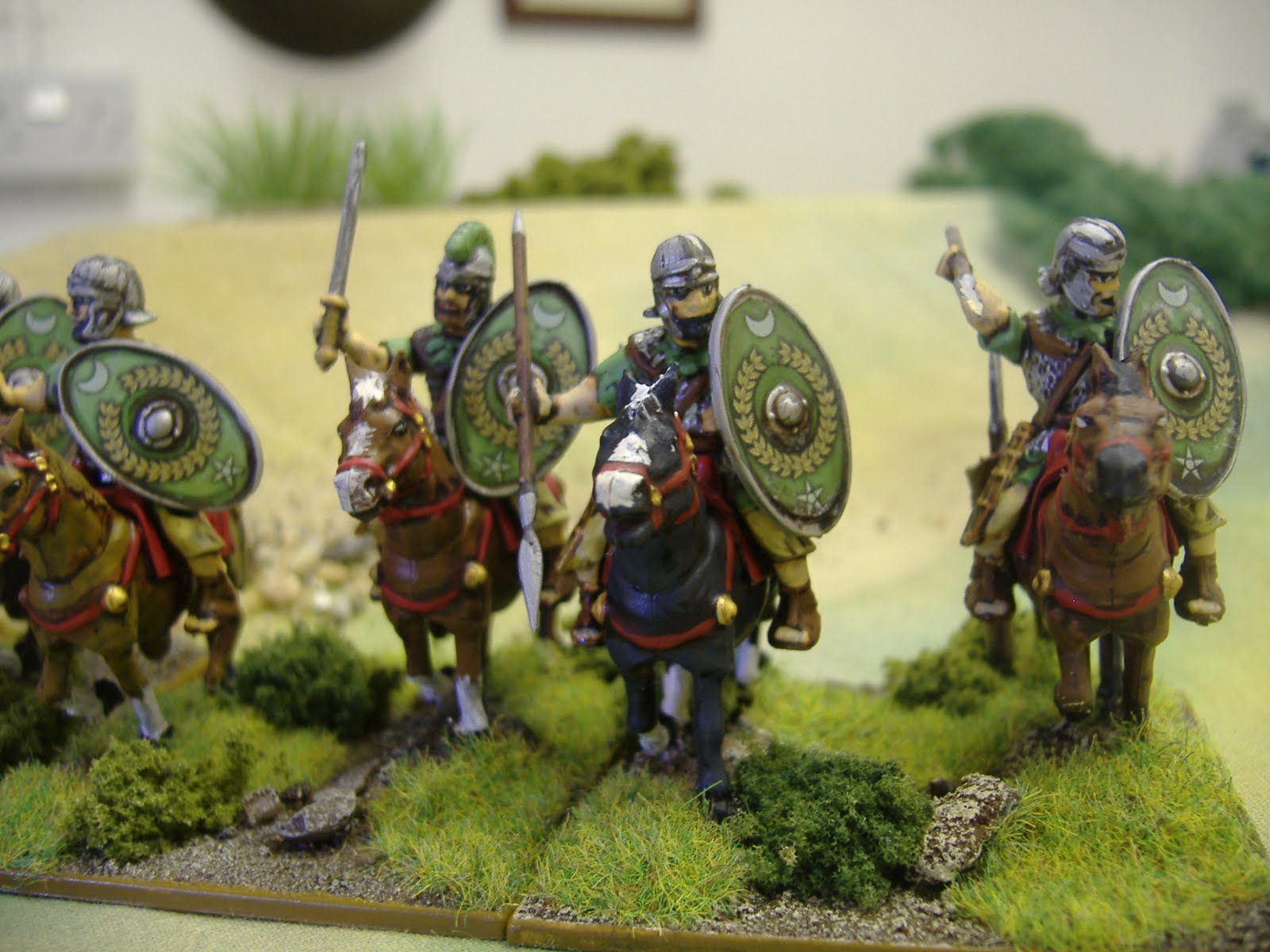 Jon's wargames minis: Roman cavalry
