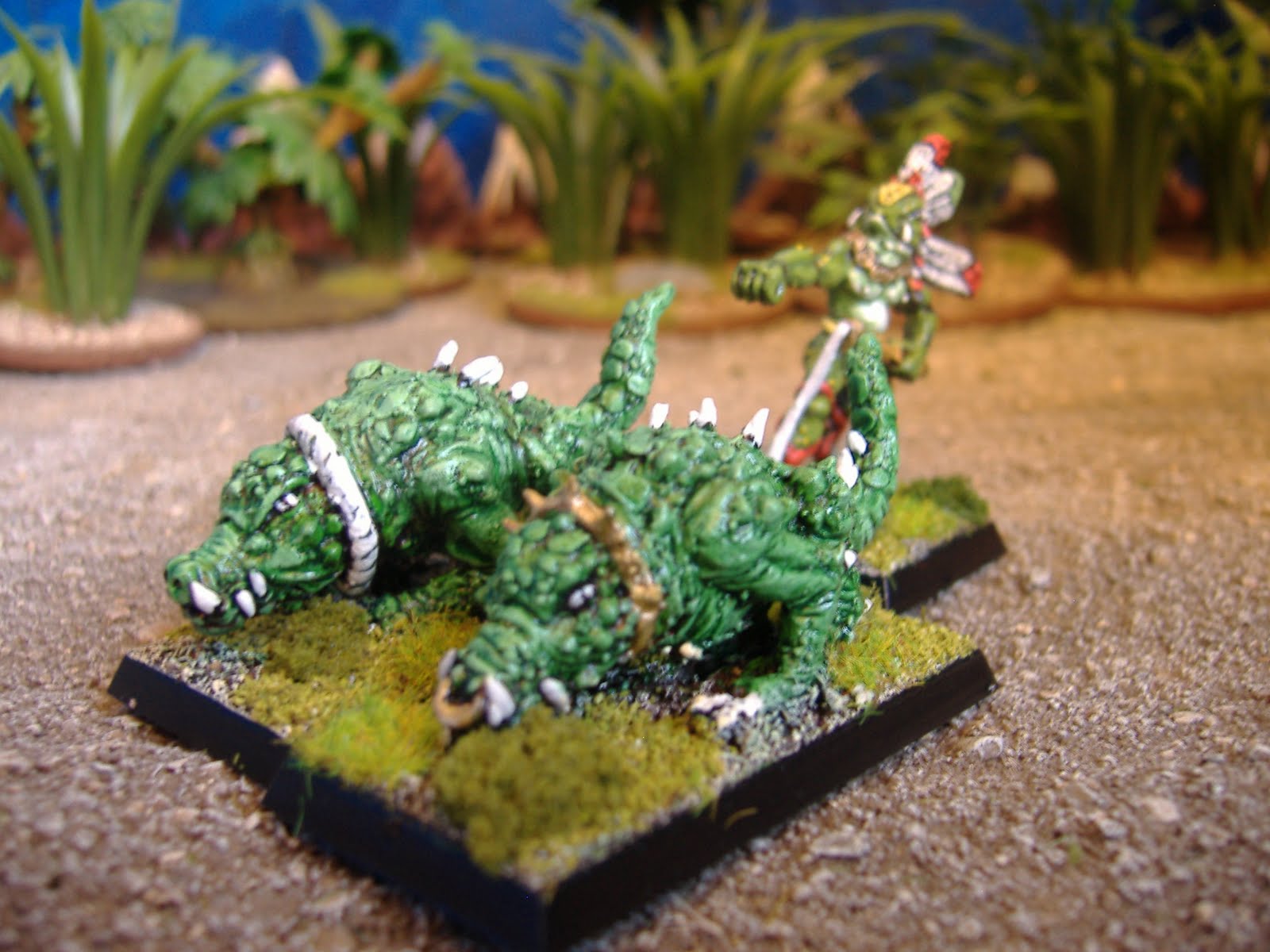Jon's wargames minis: Slann Beast Master