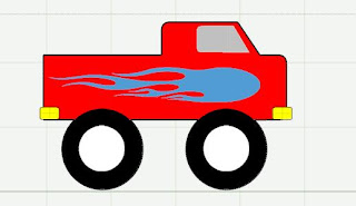 Crafting Creations by Amanda!: Monster Truck Cut File