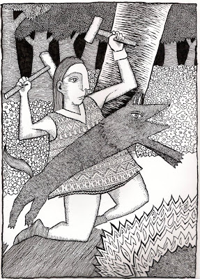 Floating Bridge Studio: Some Uncolored Things...
