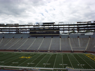 mgoblog: The Michigan Stadium Renovation From The Inside
