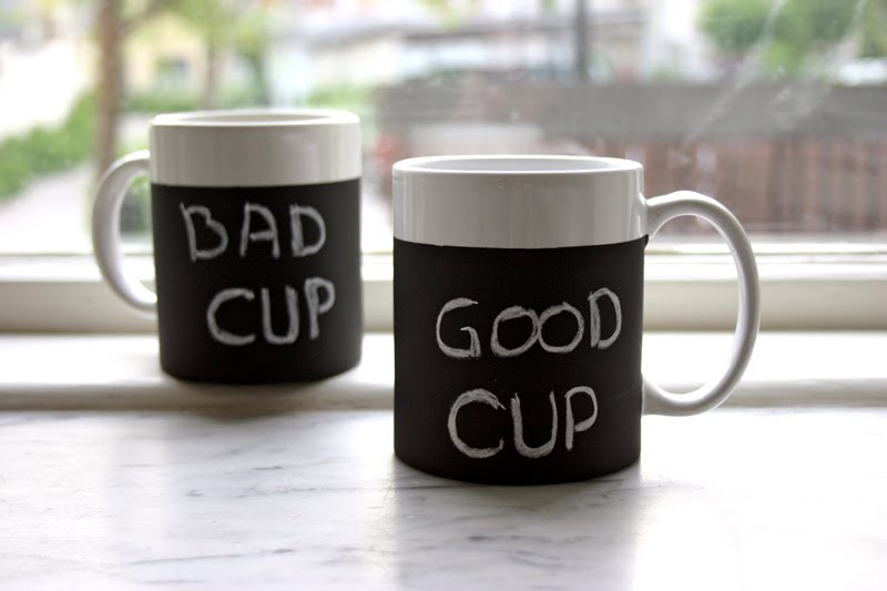 One new thing, (almost) every day, for 365 days...: Good Cup vs Bad Cup
