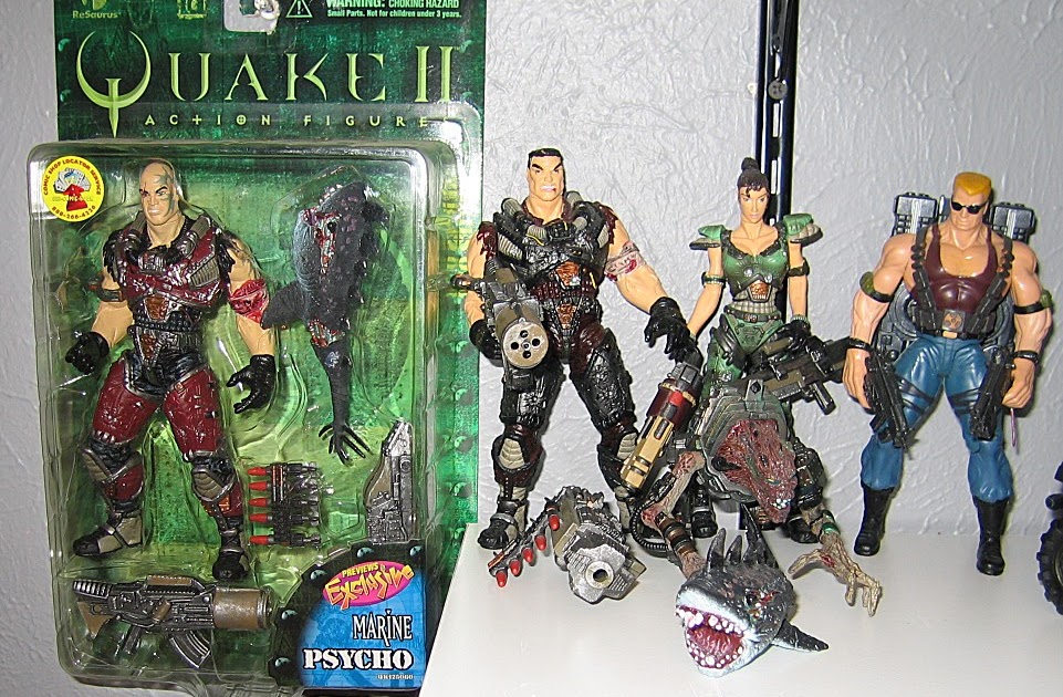 KINGS Toys and Collectibles.: Quake II and Duke Nukem Figures ...