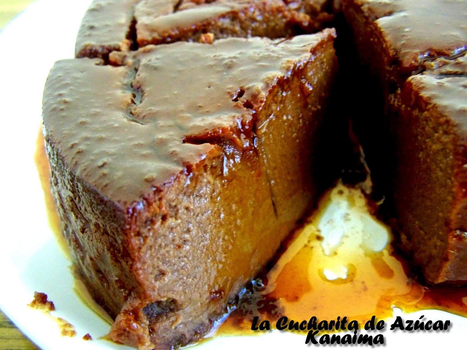 La cucharita de azúcar: Quesillo de Chocolate Belga Fondant