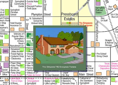 Mapa interactivo de Springfield ~ atormentado74