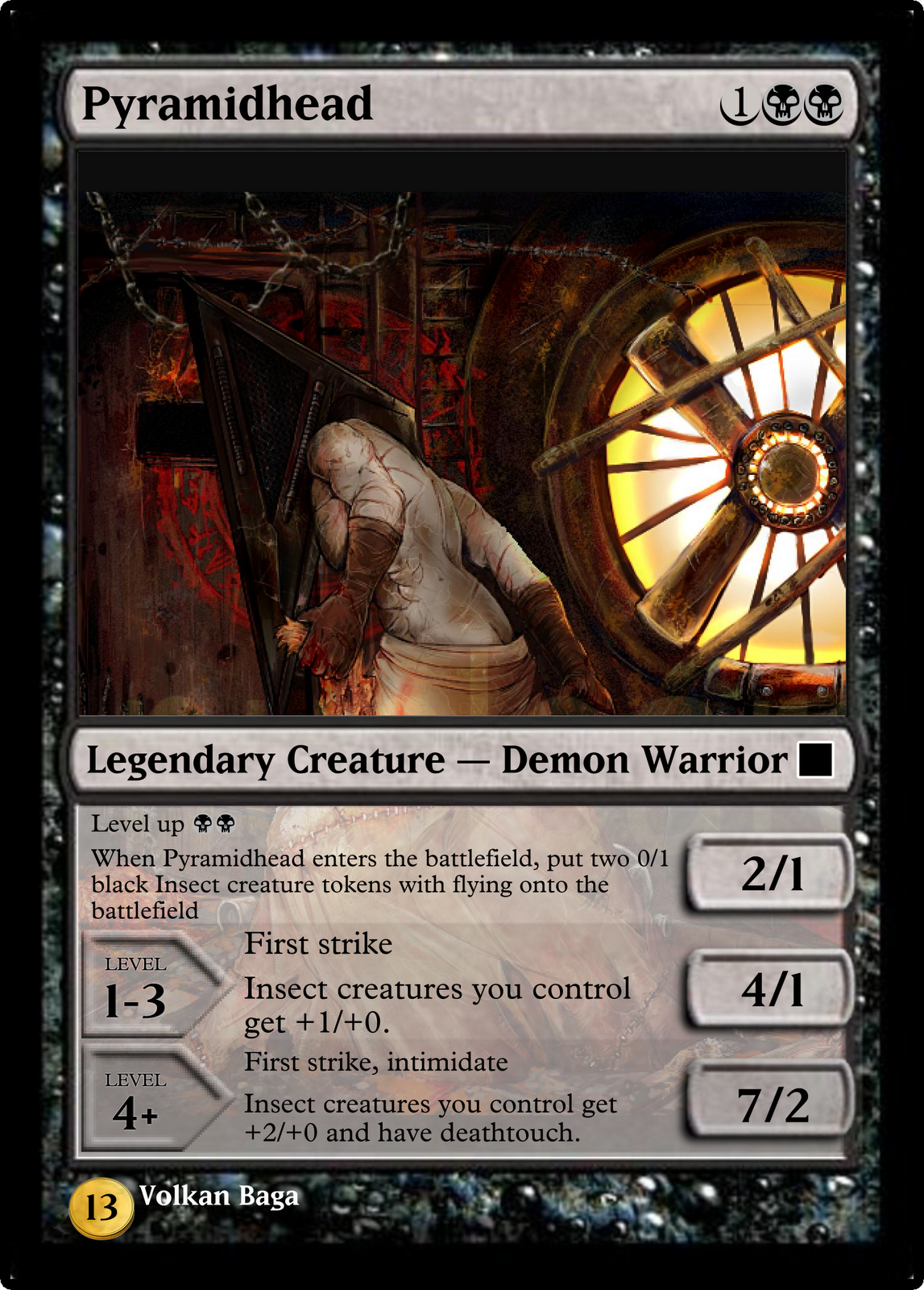 Irresolute prolix circumlocutory: Pyramidhead v2