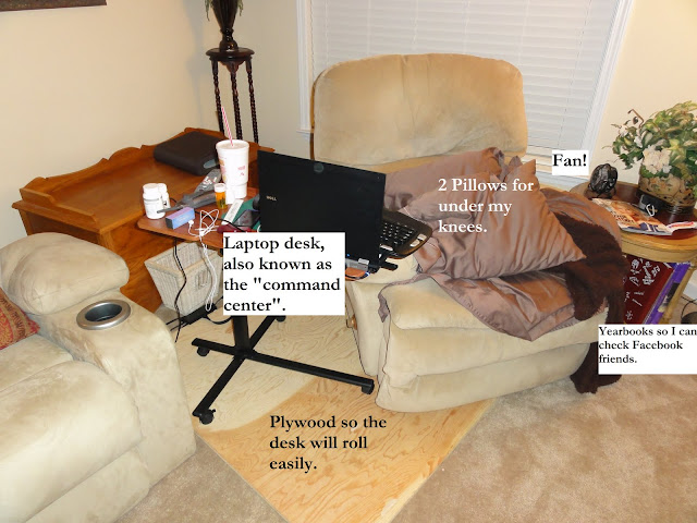 Cheri Quite Contrary: Ingenious TV Nook Idea